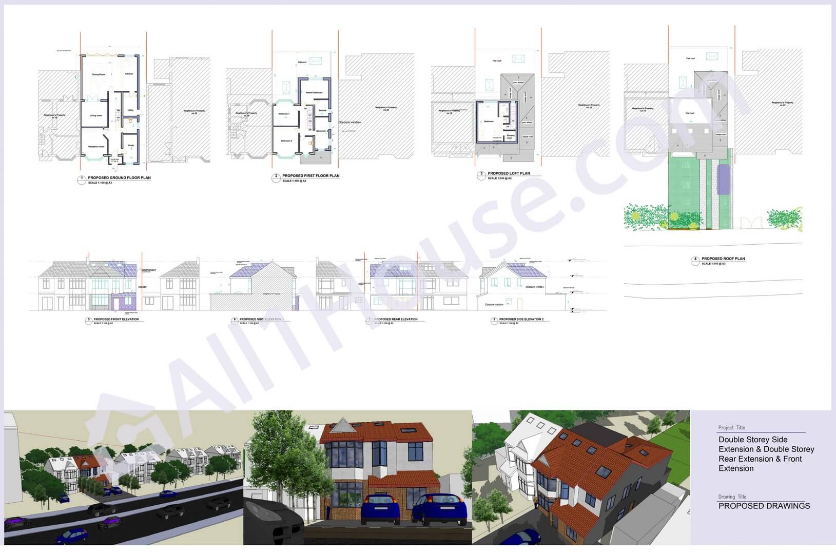 Planning and different types of planning permissions - ALL 1 HOUSE